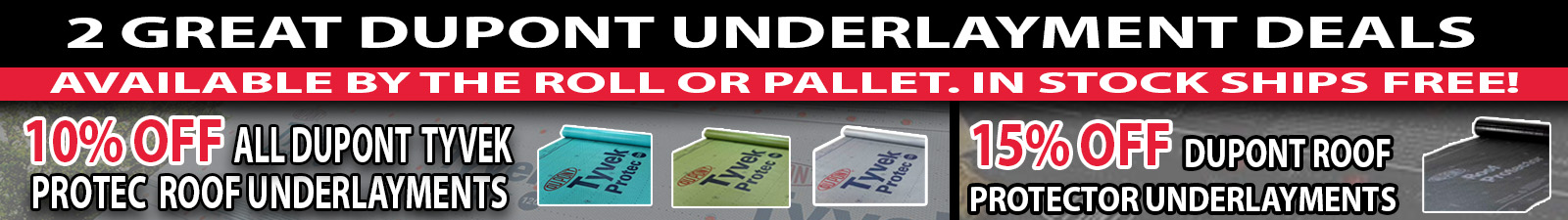 DuPont Roofing Underlayment