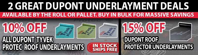 Dupont Tyvek Protec 200 Roof Underlayment