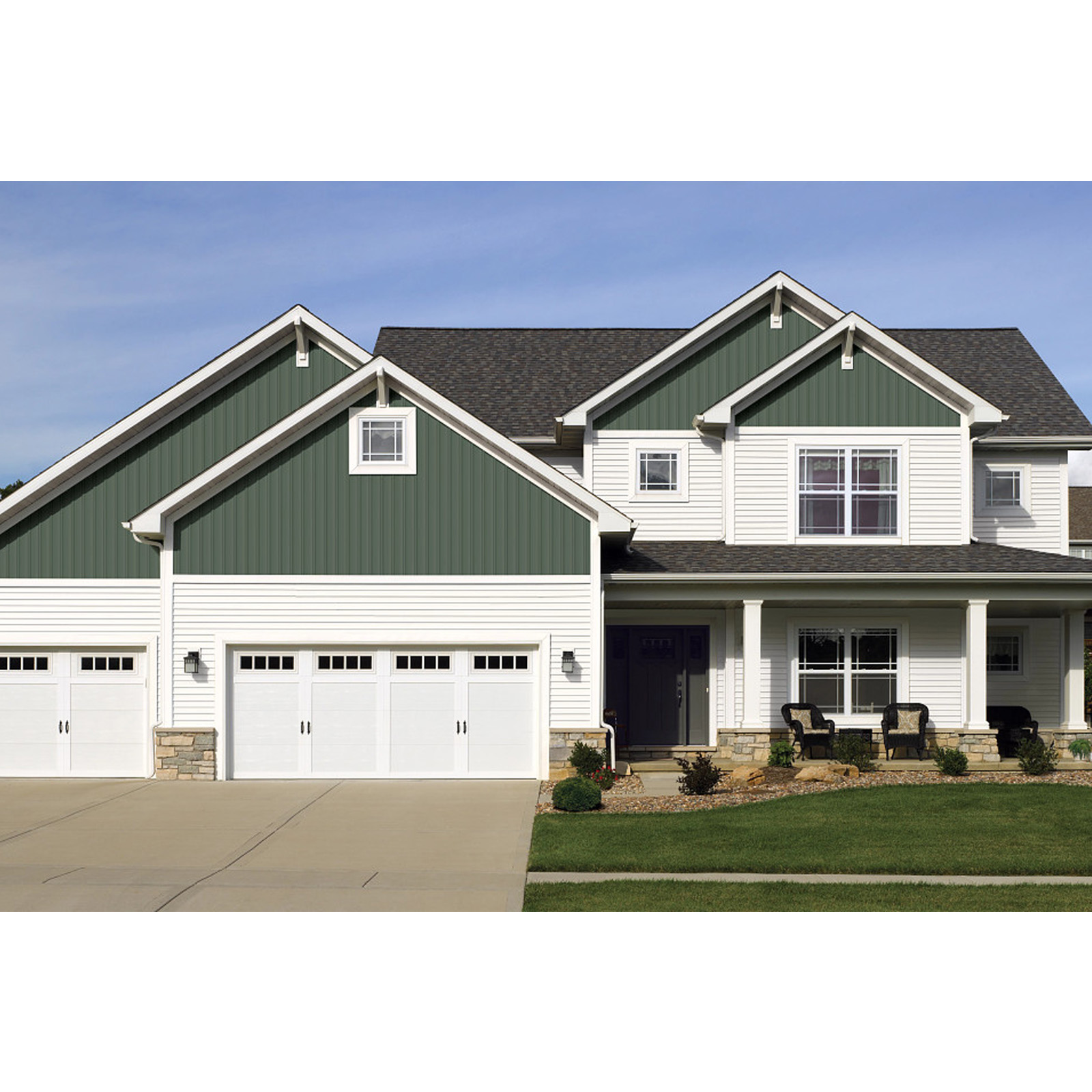 Shop CertainTeed Vertical Board and Batten Vinyl Siding