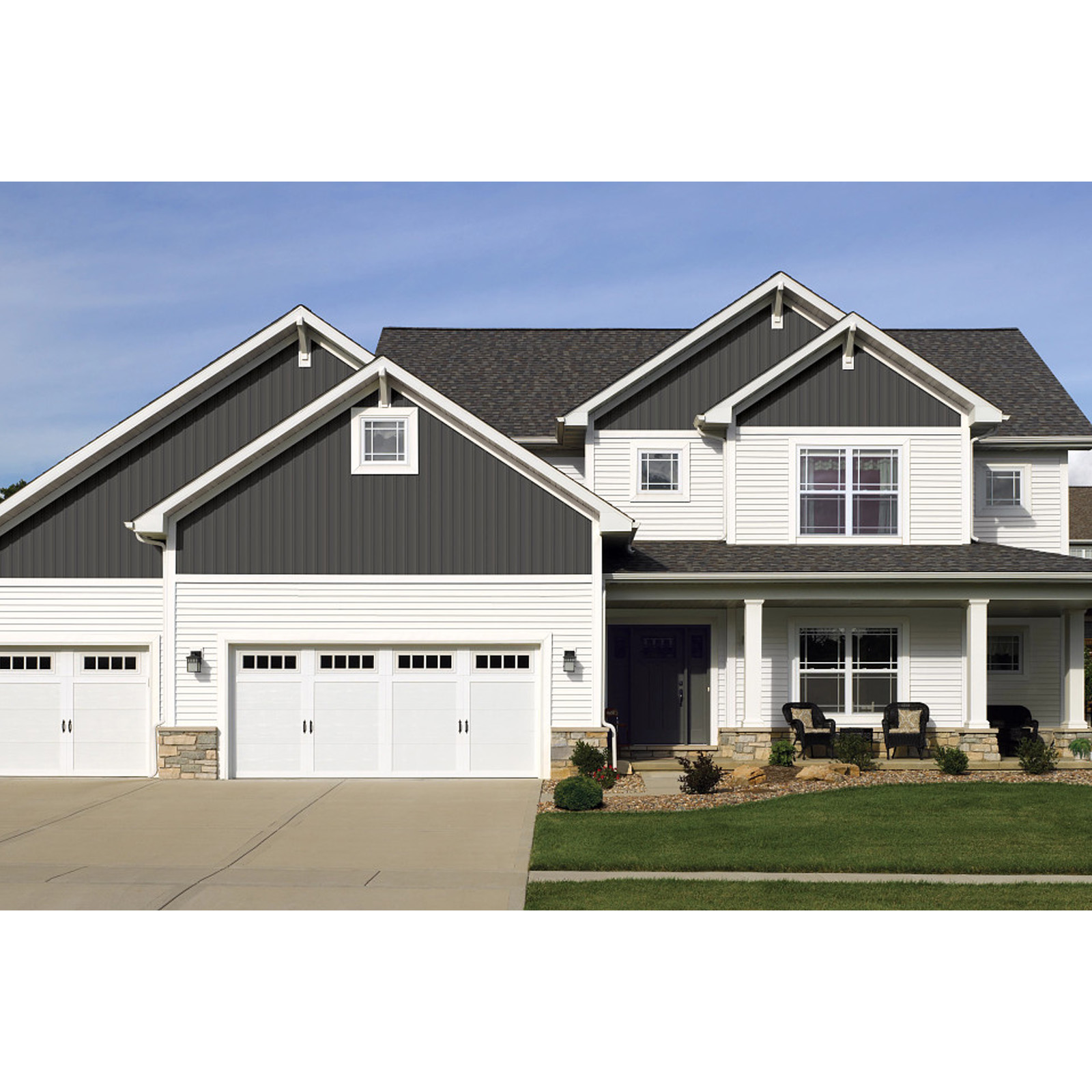 Shop CertainTeed Vertical Board and Batten Vinyl Siding