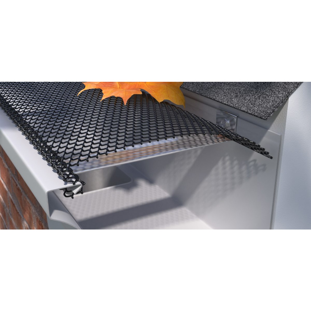 Hydroshield EZ Lock Gutter Guard Durable Rust Resistant Screen