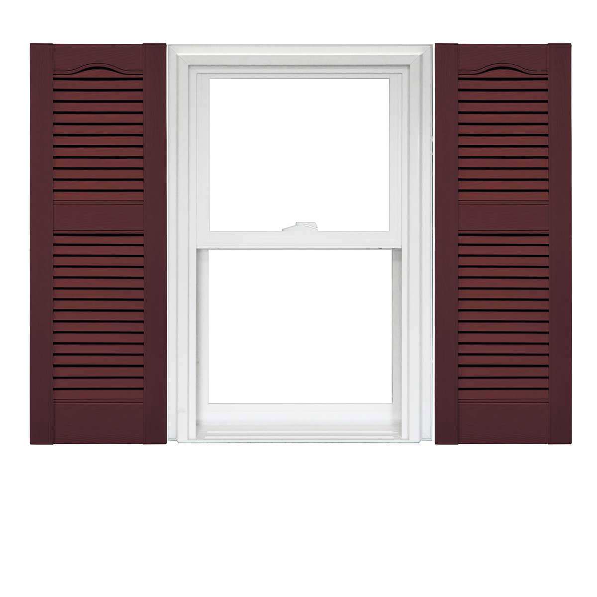 Mid America Open Louver 14.5 Inch Vinyl Shutters (1 Pair) | eBay