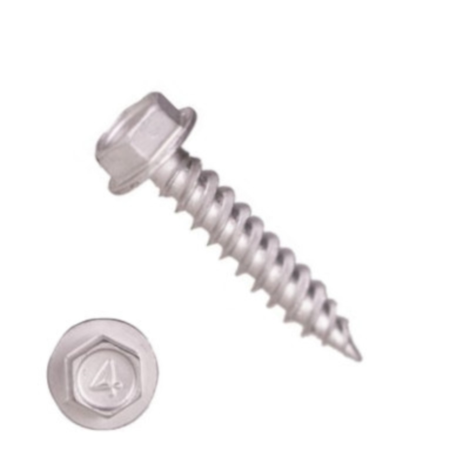 Scrooscoop Fastener 8 X 1/2 Inch Self-Piercing 1/4 Inch Stainless Steel ...