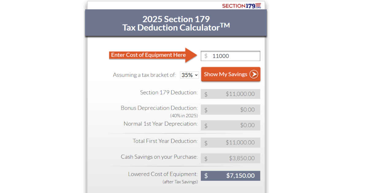 How Buying a Gutter Machine Qualifies for Section 179 Tax Savings